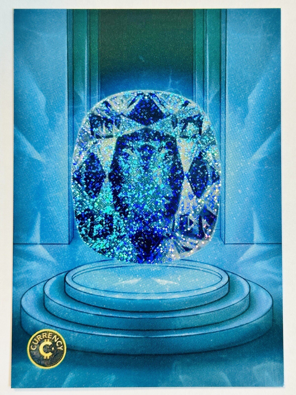 BLUE DIAMOND #16 2023 Cardsmiths Currency Series 2 Crystal Sparkle Holo ...