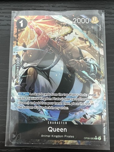 Queen (Parallel) OP08-080 - Two Legends - One Piece Card Game OP TCG ...