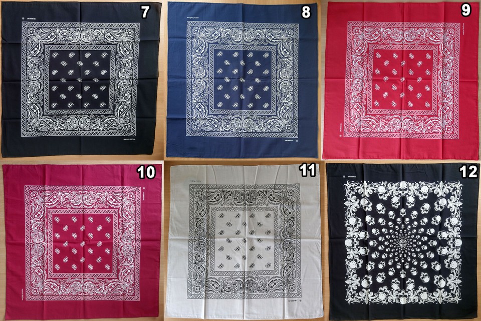 Various BANDANA - Rock, Biker, Ethnic, Viking, Medieval and Metal ...
