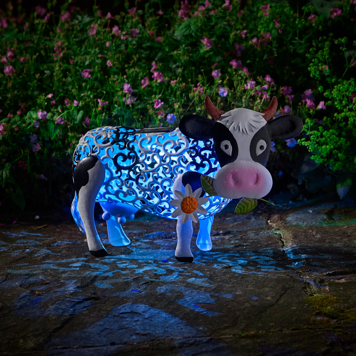 Solar LED Light Up Cow Sheep Farm Animal Garden Ornament | OR Spare ...