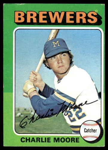1975 Topps Charlie Moore #636 Milwaukee Brewers Baseball Card | eBay