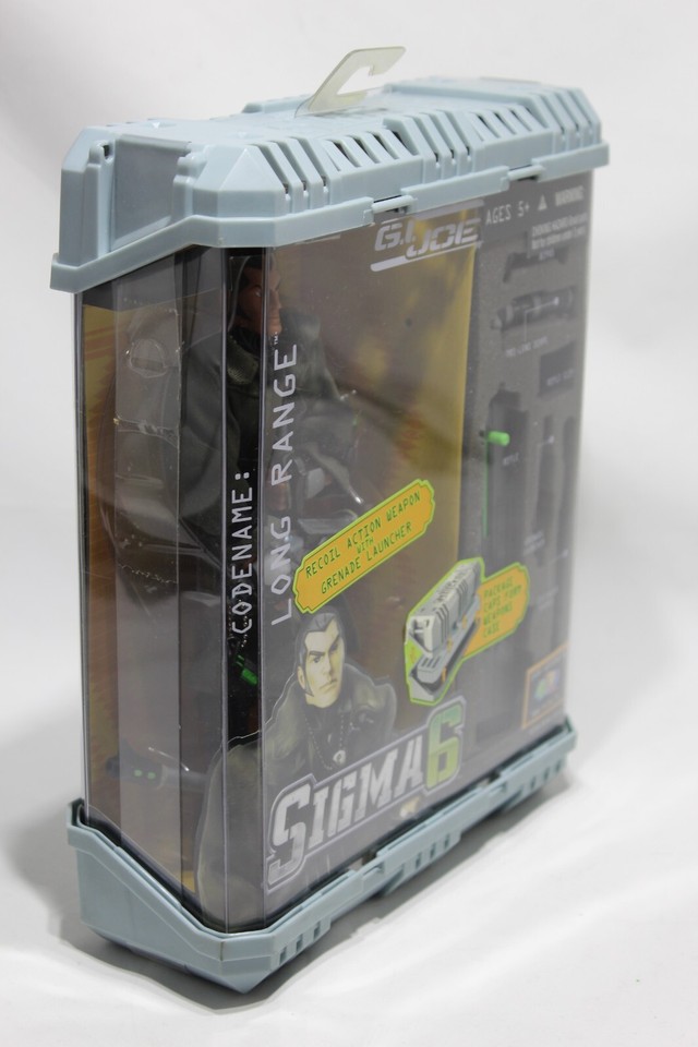 New G.I. Joe Sigma 6 Long Range Figure Skull Keychain 1st Release 2005 ...