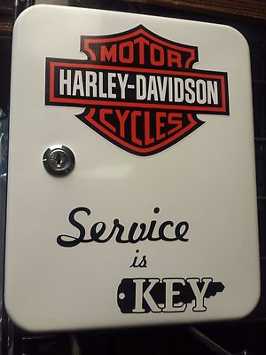 CLASSIC MOTORCYCLE 1950S GAS OIL SERVICE STATION KEY BOX NEW | eBay