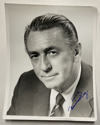 Macdonald Carey (d. 1994) Signed Autographed Vintage Glossy 8x10 Photo ...