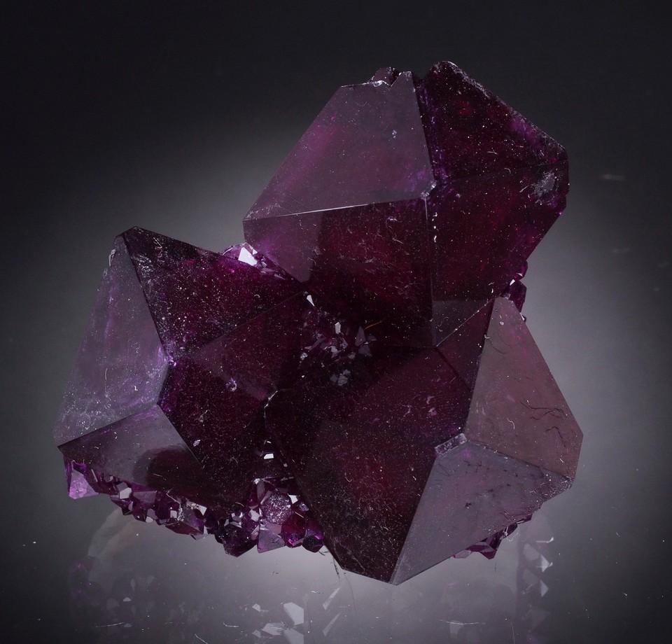 Alum Alun Alunite crystals on matrix from Poland specimen purple like ...