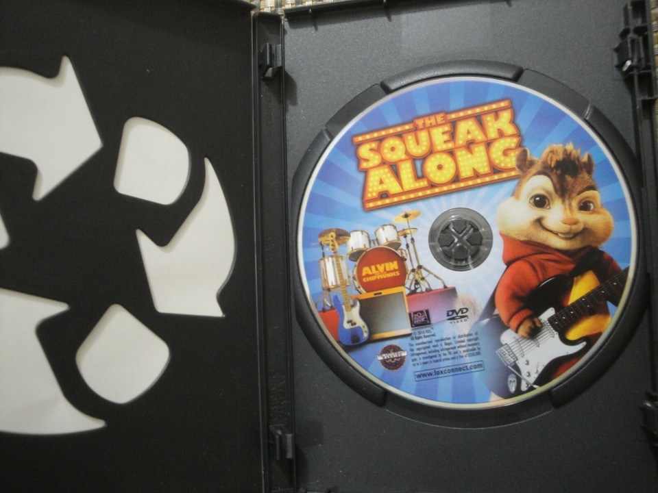 DVD ALVIN AND THE CHIPMUNKS THE SQUEAKQUEL SQUEAK ALONG DOUBLE PACK W ...