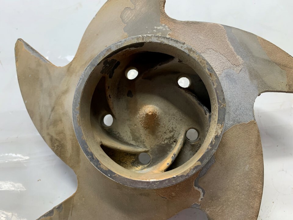 Durco Impeller 3x1.5-10 Mark II Group 2 Part#: 36861 Material: 316 Size ...