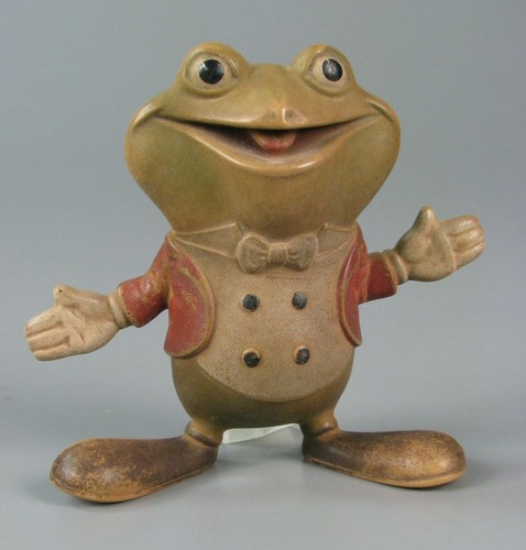 REMPEL FROGGY THE GREMLIN SQUEEZE TOY FIGURE 1948 VINTAGE RUBBER 5 ...