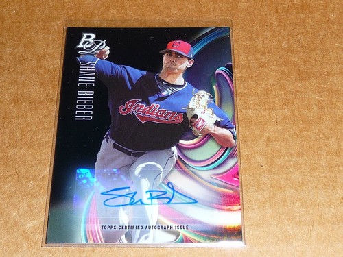2018 Bowman Platinum SHANE BIEBER AUTOGRAPH/AUTO GUARDIANS BLUE JAYS ...