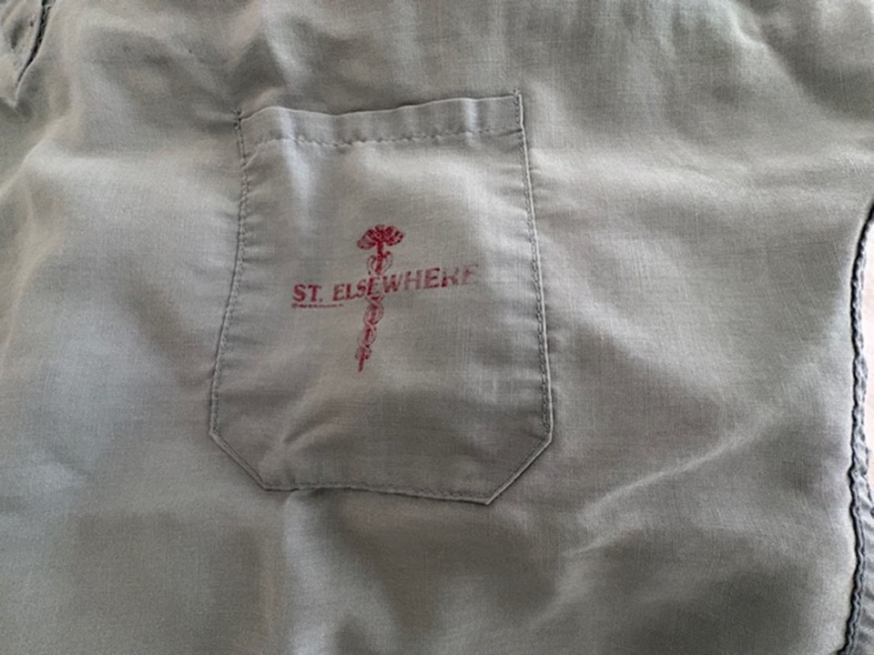 Vintage 1980s ST. Elsewhere TV Series Scrub Shirt UNISEX Medium | eBay UK