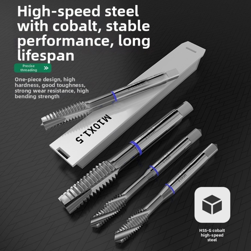 Metalworking Tap M12x1.75 Made from High Speed Steel with Spiral Groove ...