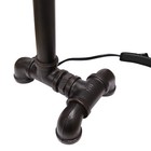 Vintage Industrial Rustic Steel Water Pipe Style Bedside Table Desk ...