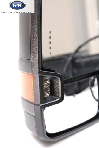 2014-2018 Silverado Sierra Camper Trailer Tow Mirrors 23372182 Black ...