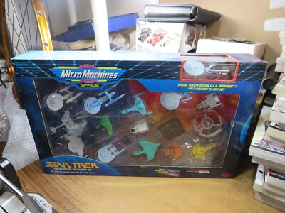 Micro Machines Star Trek Limited Edition Collectors Set With USS ...