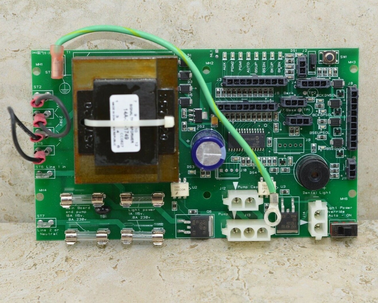 SDS Dental Chair Control Board Summit Dental Systems 1-010-1010 | eBay