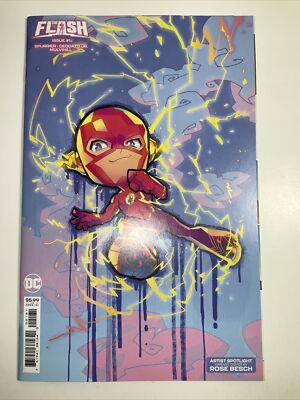 Flash #1 Cvr D Rose Besch Creator Card Stock Variant DC Comics Comic ...