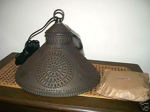 Stockbridge Shade Light in Kettle Black Tin | eBay