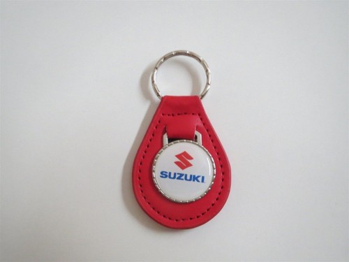 SUZUKI MOTORCYCLE MOTORCYCLES VINTAGE S LOGO EMBLEM KEYCHAIN KEYRING ...