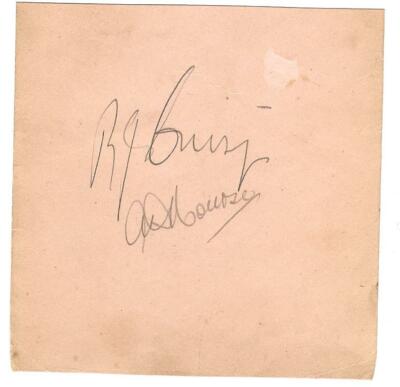 BOB CRISP & DUDLEY NOURSE SOUTH AFRICA TEST CRICKETERS 1935 ORIGINAL ...