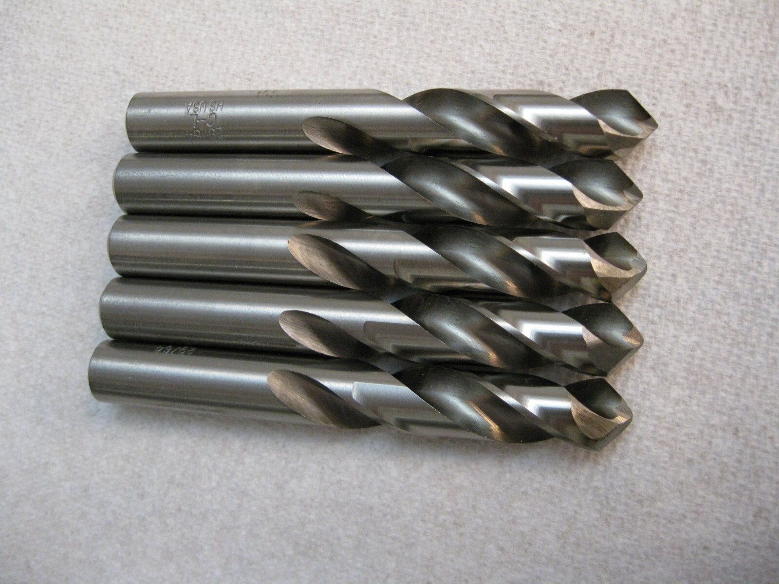 29/64" Left Hand Screw Machine Drill HSS Chicago Latrobe 5pc Lot | eBay