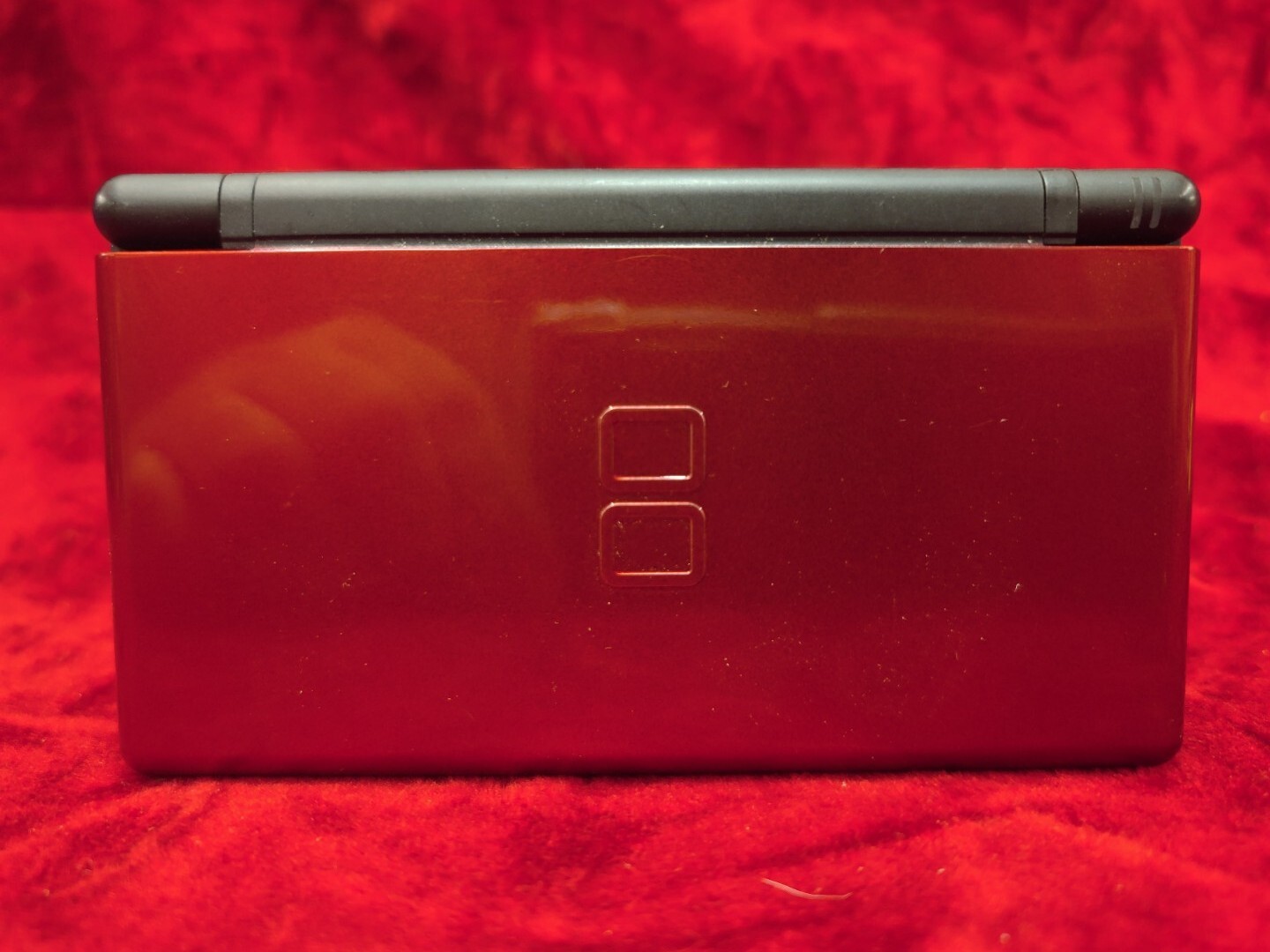 Nintendo DS Lite Crimson Red Black Handheld Console System For Parts ...