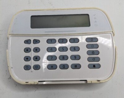DSC Wireless Full Message LCD PowerG 2-Way Wire-Free Keypad HS2LCDWF9 ...