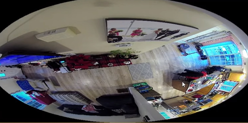 Hikvision 5MP 360° mini Fisheye IP Security Camera PoE Dome DS ...