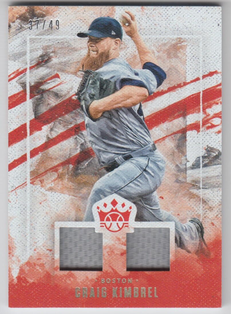 2019 Panini Diamond Kings - DK Materials Holo Gold #DMS-KI Craig ...