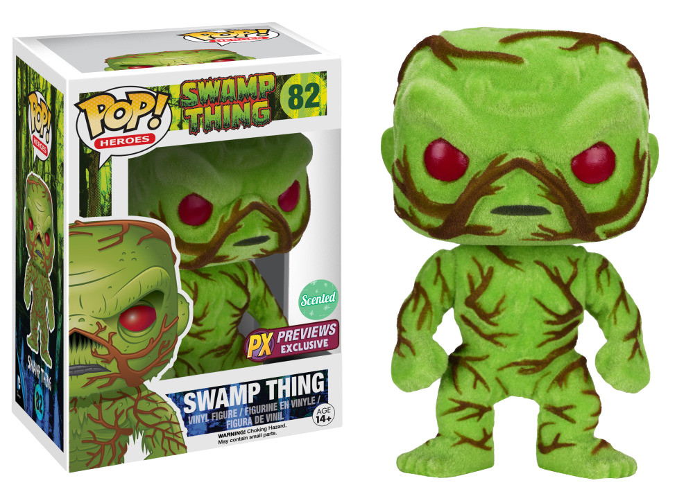 Funko Pop! Vinyl: DC Universe - Swamp Thing - (Flocked , Scented ...