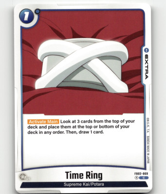 DBS: Fusion World Time Ring - Blazing Aura | eBay