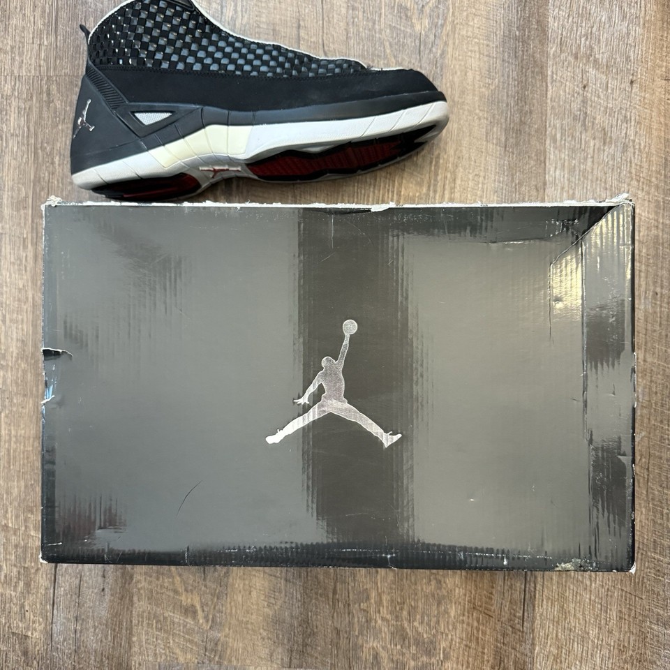 Nike Air Jordan 15 XV Retro SE Black Metallic Silver Size 11 Sneakers ...