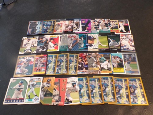 ICHIRO SUZUKI - Huge 40-card lot! 2002 Topps-Inserts+! MARINERS! HOF ...