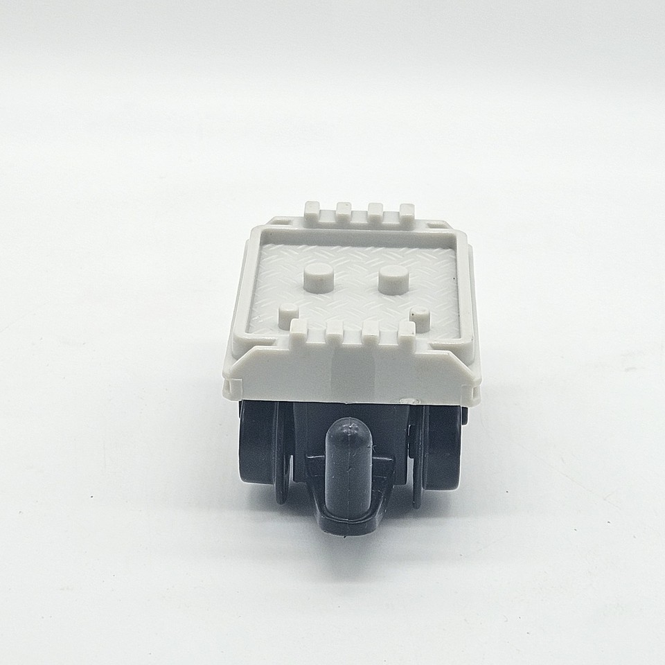 Fisher Price GeoTrax GRAY & BLACK FLATBED TRAIN CARGO CAR 2003_S TWO ...
