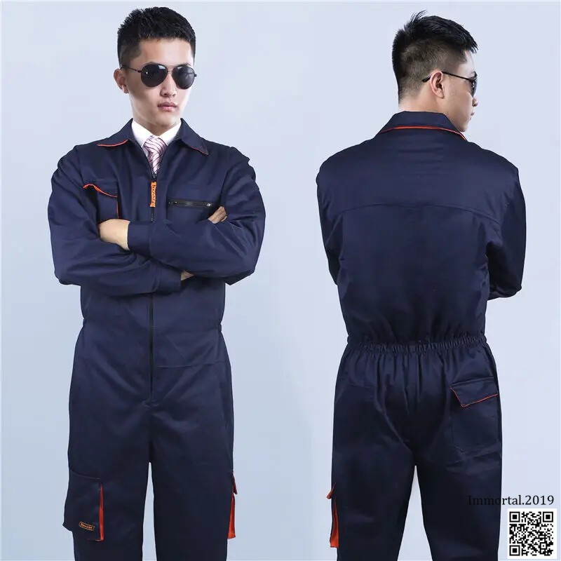Work Overall Uniform Working Coveralls Welding Suit Car Repair Workshop ...