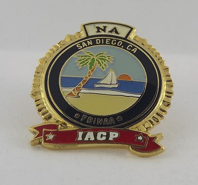 Collectible NA San Diego California FBINAA IACP Lapel Pin Enameled | eBay