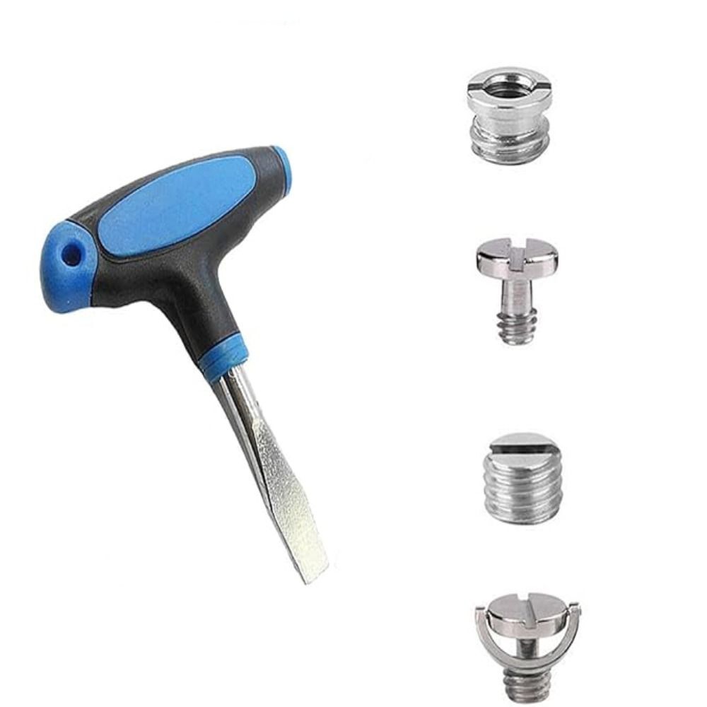 Multicolor T Handle Slotted Screwdriver Maintenance Tools Quick Release ...
