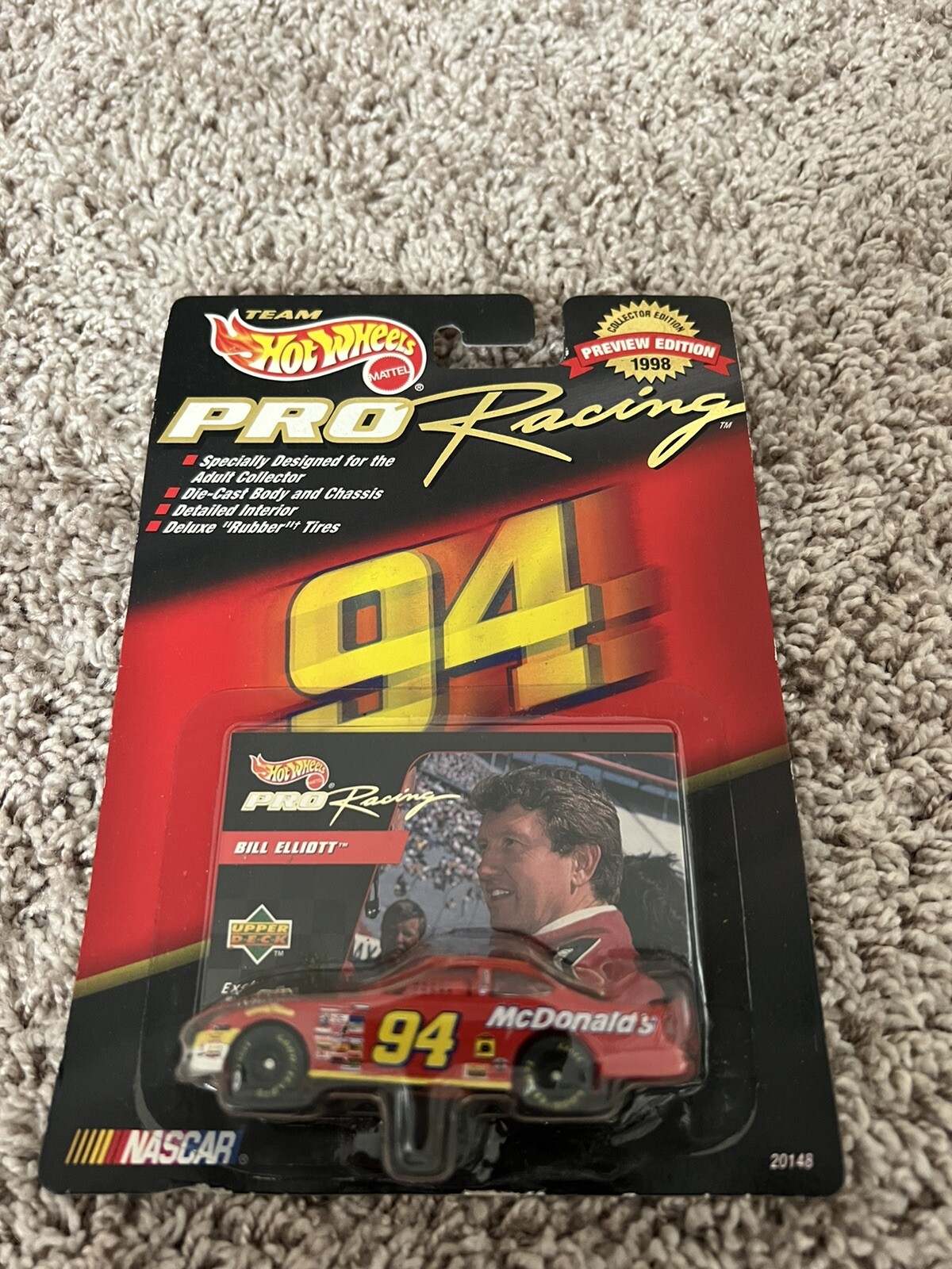 Hot Wheels Pro Racing 1998 Preview Edition Set Of 4 NASCAR NOC | #97 ...