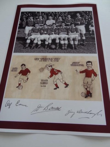 HEARTS FC HEART OF MIDLOTHIAN FC WILLIE BAULD ALFIE CONN JIMMY ...