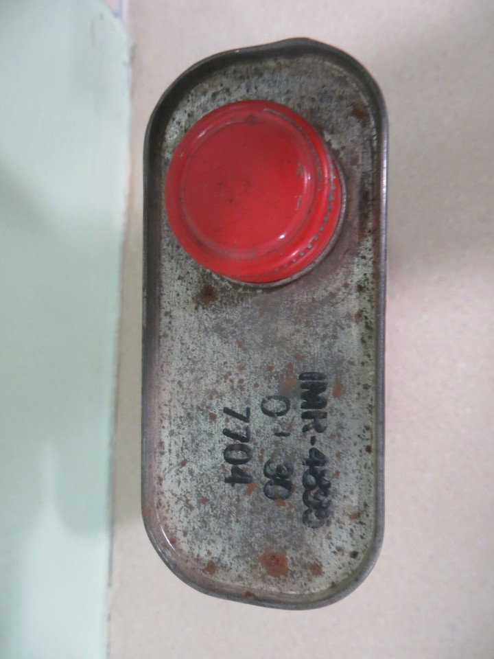 DU PONT IMR 4895 IMPROVED MILITARY RIFLE POWDER DANGER EMPTY TIN ...