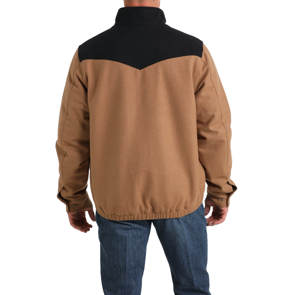 Cinch Men's Concealed Carry Wool Brown & Black Jacket MWJ1590003 | eBay