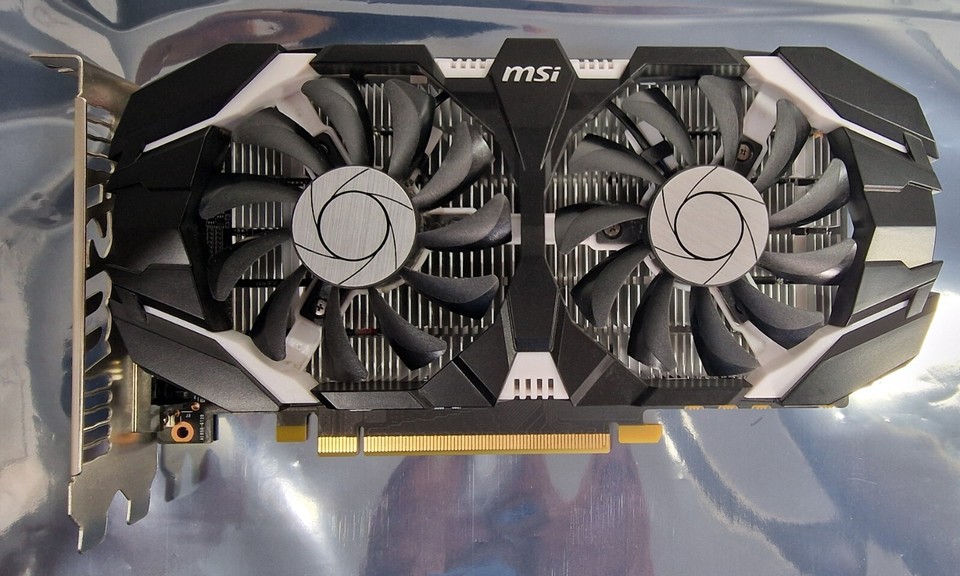 GTX 1050 Ti Graphics card MSI GTX 1050Ti 4GB Geforce Nvidia GPU Fully ...