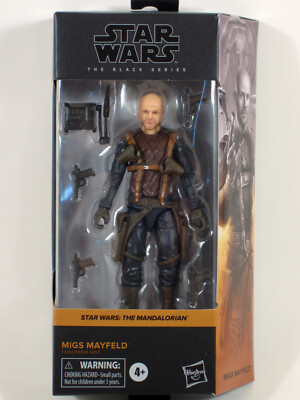 Star Wars The Mandalorian - MIGS MAYFELD 6" Action Figure The Black ...