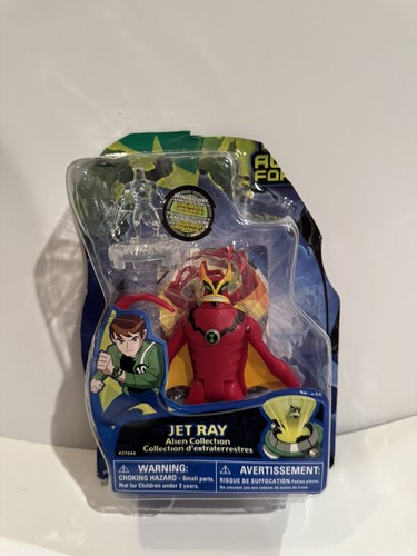 Ben 10 Jet Ray Alien Force Collection Action Figure NEW SEALED Bandai ...