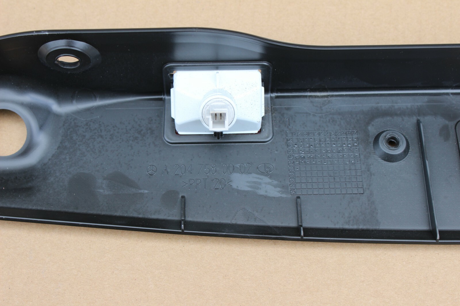 Mercedes Benz C63 AMG W204 Sedan Rear Boot Lid Plastic Trim A2047580002 ...
