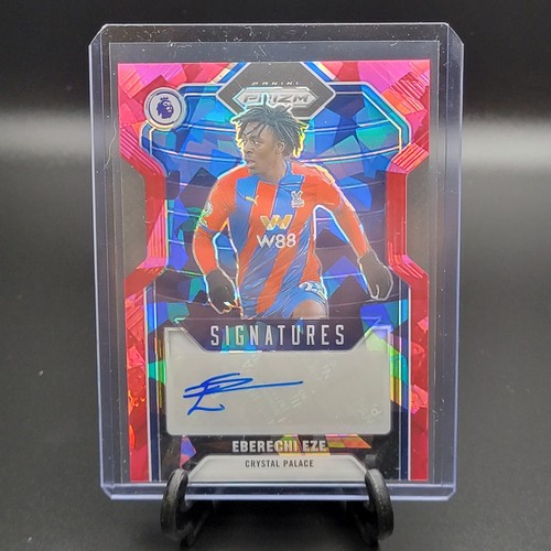 2021-22 Prizm EBERECHI EZE S-EE Signatures PINK ICE PRIZM AUTO SP ...