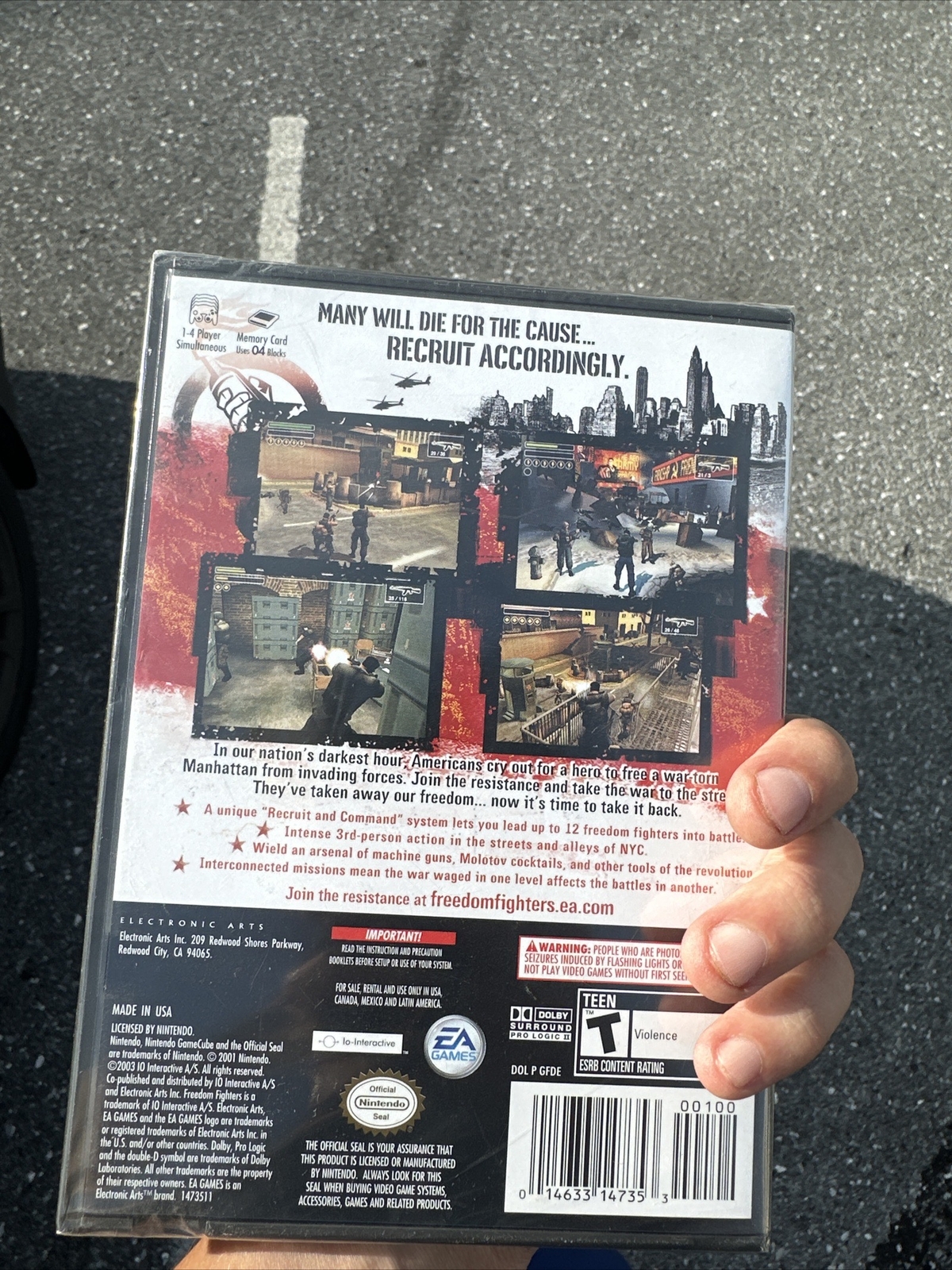 Freedom Fighters (Nintendo GameCube, 2003) for sale online | eBay