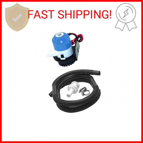 Shoreline Marine Fully Submersible Bilge Pump, 600GPH with ¾’ Outlet ...