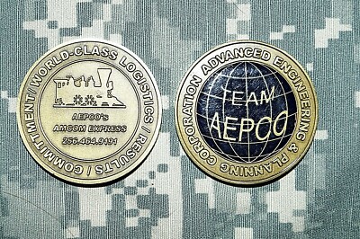 RARE UNIQUE US Army AEPCO's AMCOM Express World Class Logistics ...