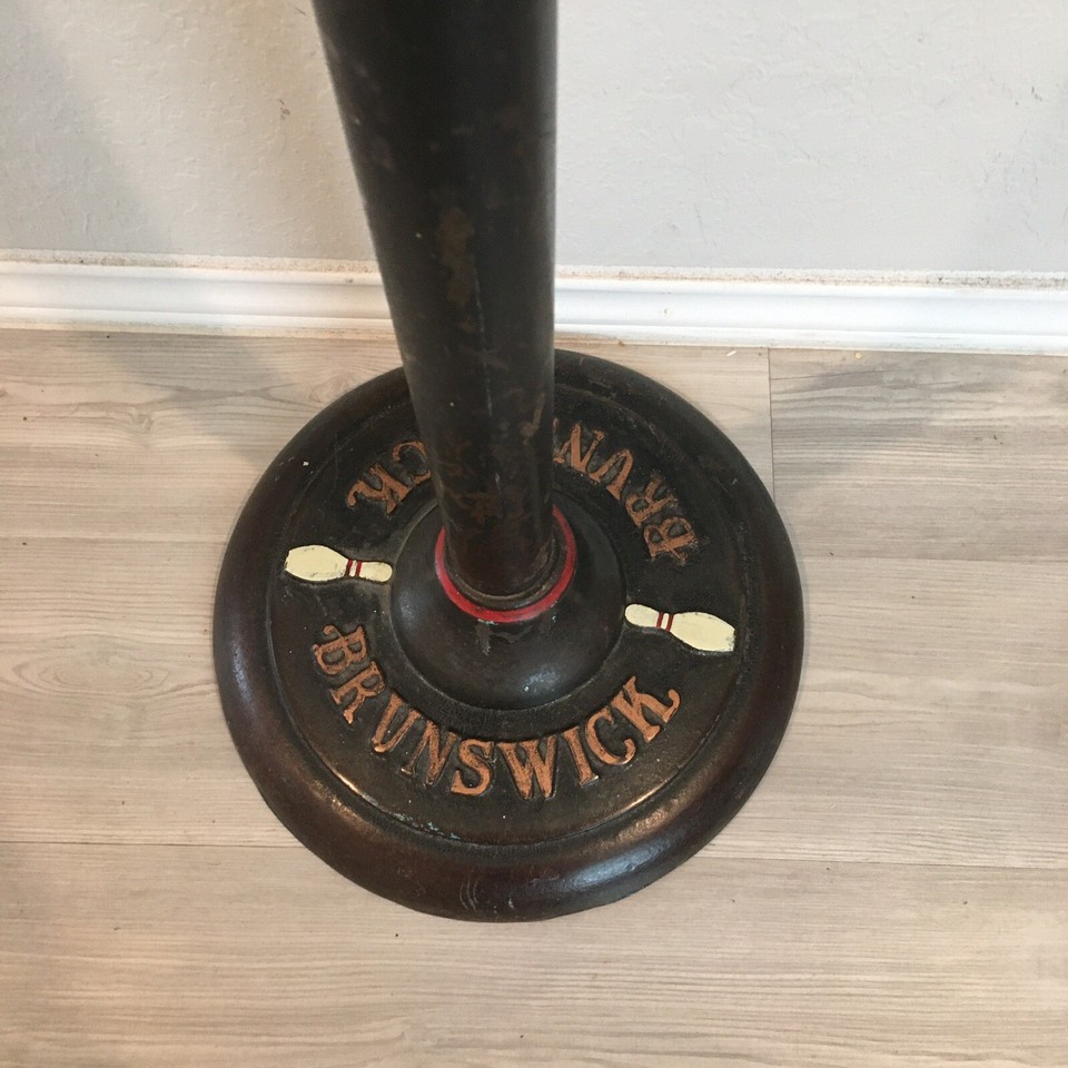 Brunswick Industrial Base - Cast Iron Bowling Scoring Table Stand | eBay