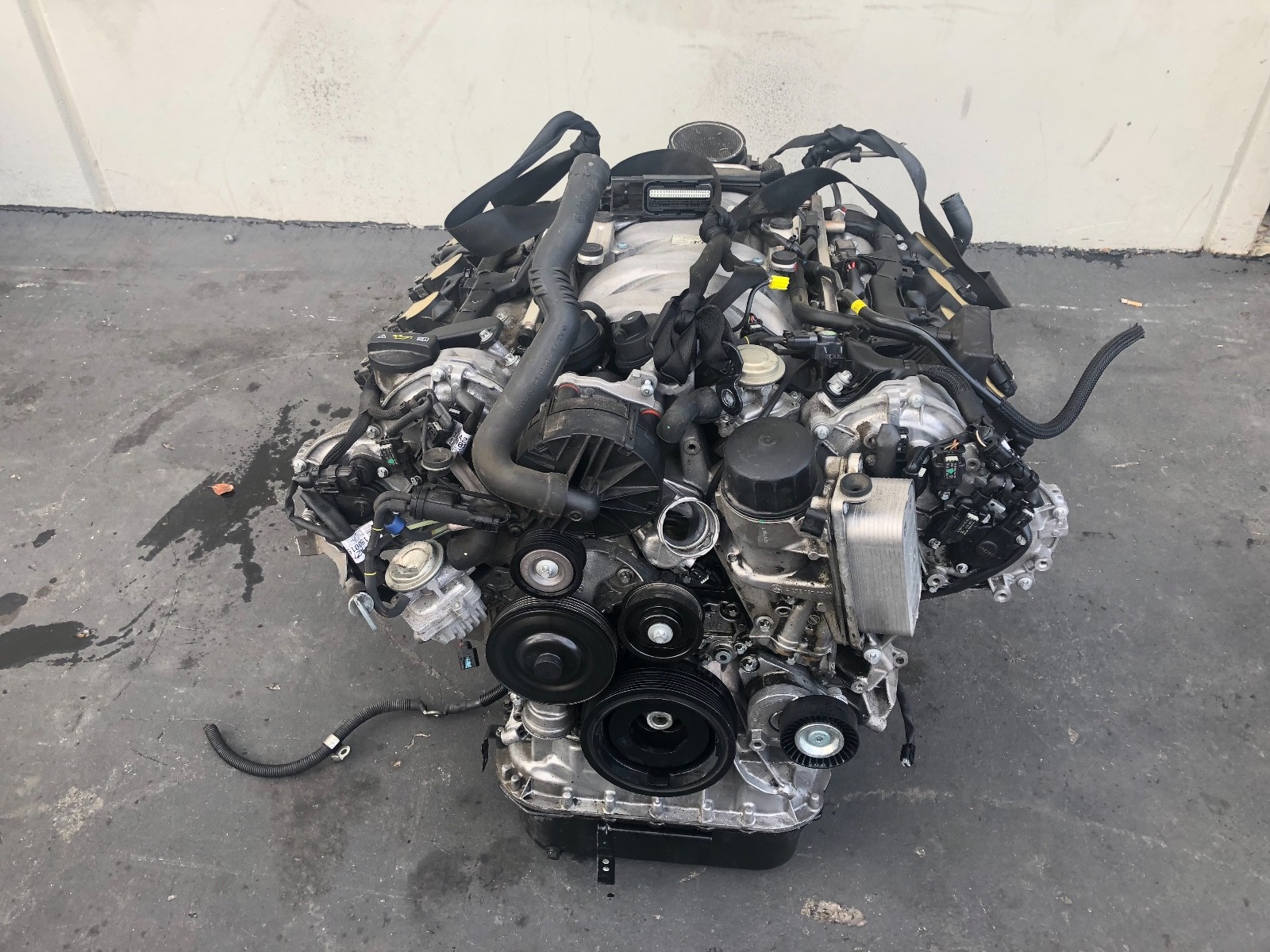 Complete Engine Motor 2010-2012 Mercedes W164 X164 Gl550 Ml550 120K oem ...